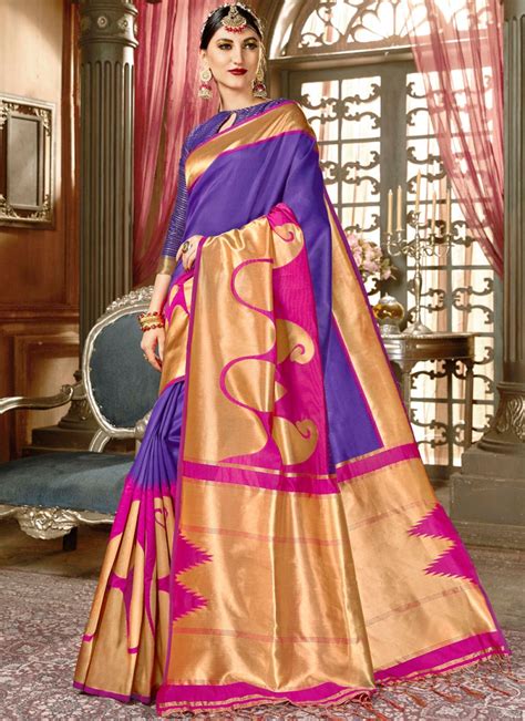 Buy Online Art Silk Designer Traditional Saree 125891