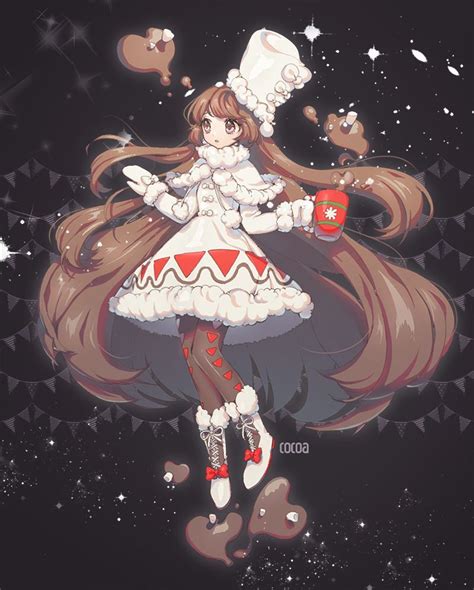 Anime Girl With Cookie Wallpapers Wallpaper Cave