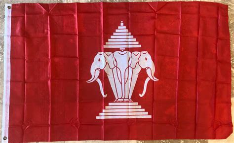 Old Laos 1952 1975  Confederate Flags By Ruffin Flag Company