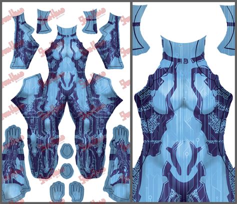 Tali Mass Effect Pattern Gun Head Design