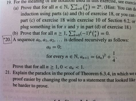 Solved For The Meaning See Prove That For All Hint Chegg Com