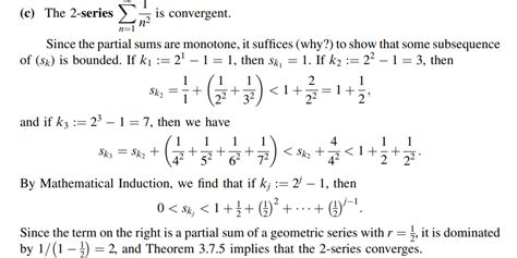 Basic Real Analysis Convergence Of The 2 Series Using Subsequences Of