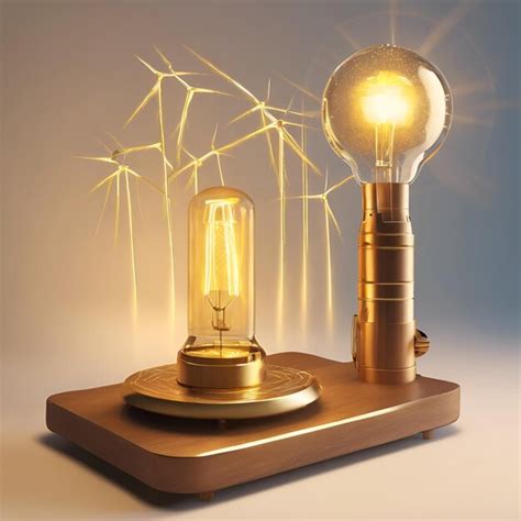 Premium Photo A Visualization Of A Clean Energy Device That Converts