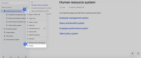 Delete And Restore Wiki Space Pages