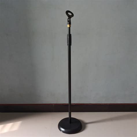 Jual Stand Mic Tinggi Lurus Hitam Holder Mic Shopee Indonesia
