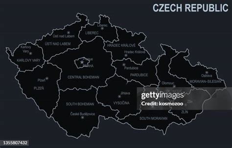 Czechia Map Photos And Premium High Res Pictures Getty Images