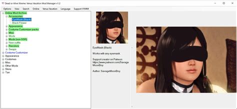 Dead Or Alive Xtreme Venus Vacation Modding Thread And Discussion