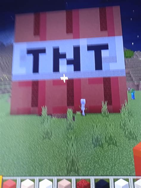 Hi I Made A 16x16 Giant Tnt Block What Do You Think About Him R Minecraft