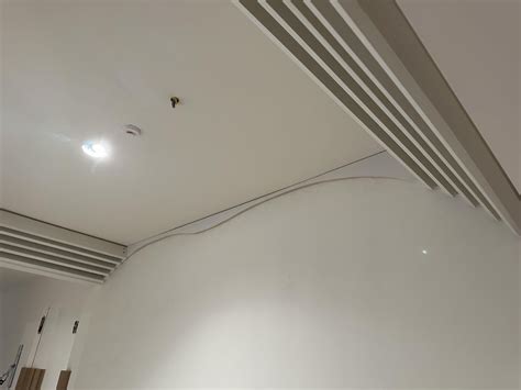 Wave Slat Ceiling Mock Up Rwoodworking