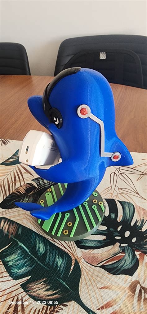 3d Printing Flipper Zero Doplhin Toy [stand For Flipper] • Made With