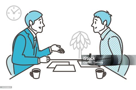 젊은 남자에게 무언가를 설명 안내 또는 소개하는 남성 사업가벡터 일러스트 2명에 대한 스톡 벡터 아트 및 기타 이미지 2명 기업 비즈니스 남자 Istock