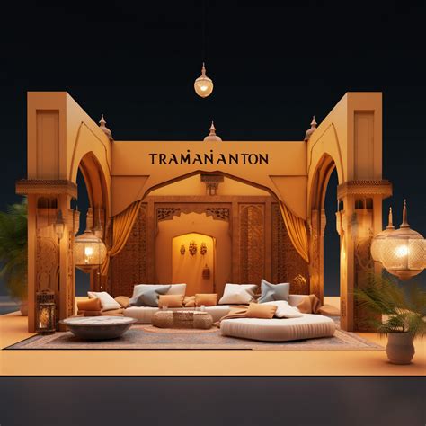 Arabic Theme Booth Concept Ai Behance