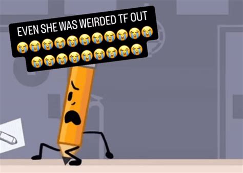Pencil Bfdi Battle For Dream Island  Pencil Bfdi Bfdi Battle For