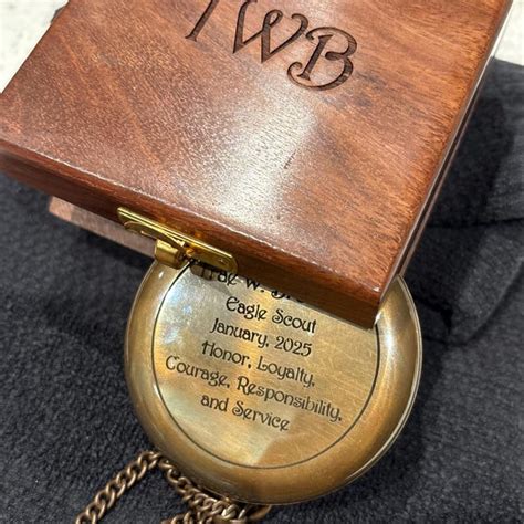 Engraved Custom Compass Perfect Personalized T For Adventurers