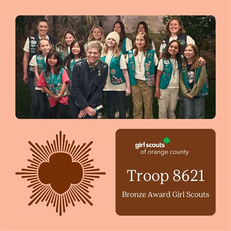 Girlscoutsoc Bronzeaward Highestawards Girl Scouts Of Orange County