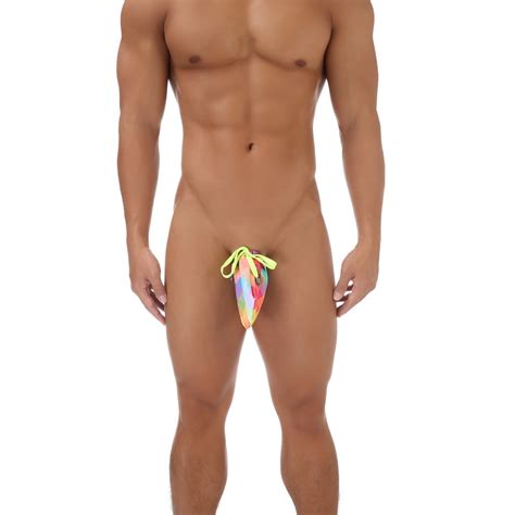 Men Mini Swimwear Cock Pouch Penis Bag Sexy Swimsuit Swim Thong Bikini