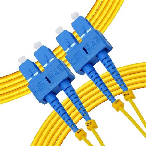 Fiber Optic Patch Cable Sc Lc Single Mode 9 125um Pvc Yellow At ₹ 430 Piece In Bengaluru
