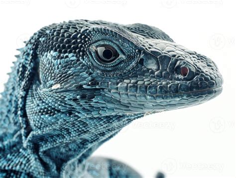 Black Tree Monitor Lizard Gracefully Navigates Its Isolated Environment