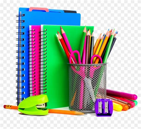 School Supplies Stationery Notebook Resource Room Back To School