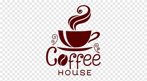 무료 다운로드 커피 하우스 로고 커피 티 카페 벽 데칼 스티커 카페 음식 본문 Png Pngegg