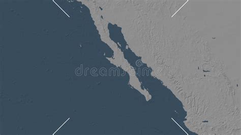Isla Ana Island In The North Pacific Ocean Steel Blue Map Slide Stock
