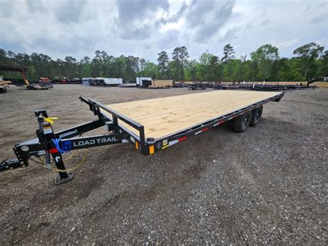 8x20 Deckover Flat Deck Trailer For Sale New Load Trail Dk 102x20