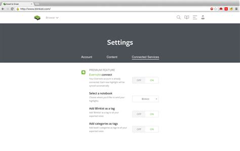 Blinkist Web English Evernote App Center