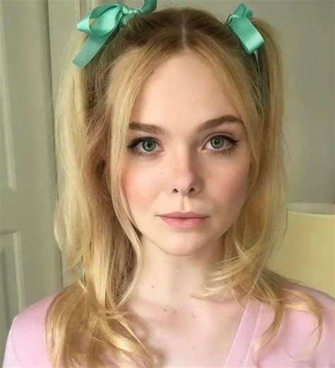 Discover More Like Jerkofftocelebs Elle Fanning As The Most Perfect