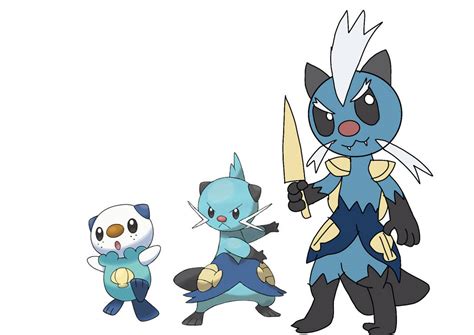 Oshawott Evolution Redesgin By Aymanedrawings On Deviantart