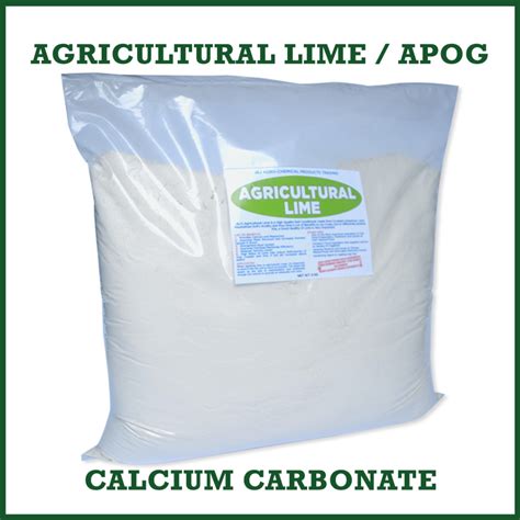 10 Kg High Quality Agricultural Lime Apog 100 Mesh Fine Powder With Result Of Analysis