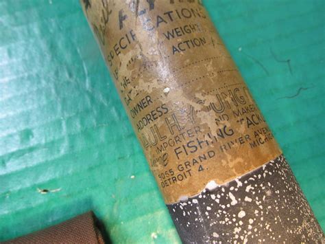 29221 7 Ted Williams 9 6 — R W Summers Bamboo Fly Rods Company