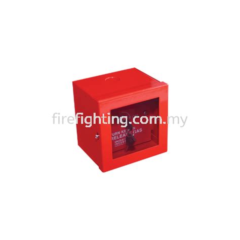 Unique Fire Manual Key Switch Manual Key Switch Co2 System Fire Suppression System Puchong