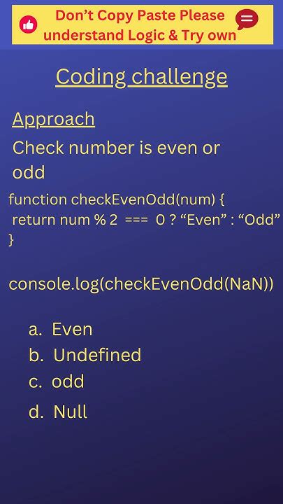 Code Challenge 3 Javascript Codingshorts Learntocode Devlife Youtubeshorts Programming
