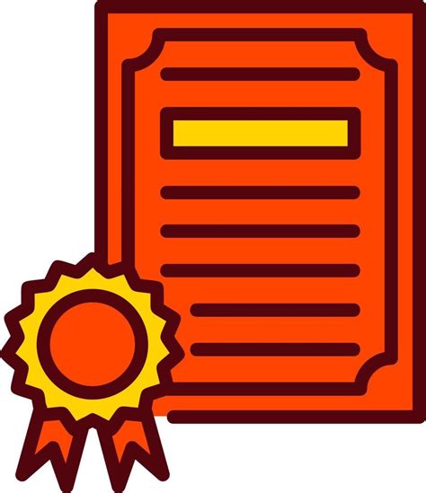 Certificate Vector Icon 16552670 Vector Art At Vecteezy