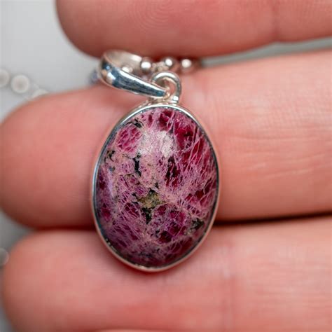 Eudialyte Pendant 1 The Crystal Council