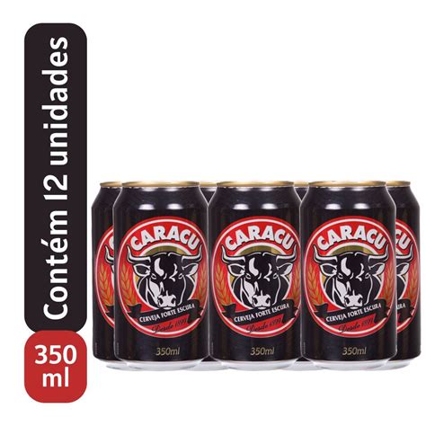 Cerveja Caracu Lata 350ml C 12 Unid
