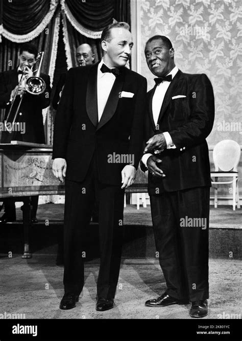 Bing Crosby And Louis Armstrong Film High Society Usa 1956 Characters