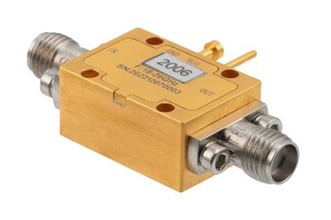 Analog Phase Shifter 18 Ghz To 26 Ghz 360 Degree Phase Range 0v To