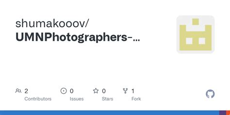umnphotographers admin src index tsx at master · shumakooov