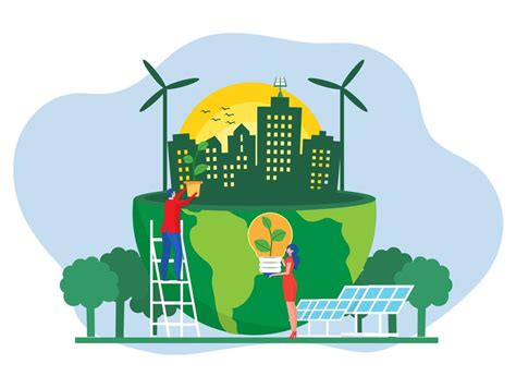 Business Invest With Esg Or Ecology Problem Concept Business Invest