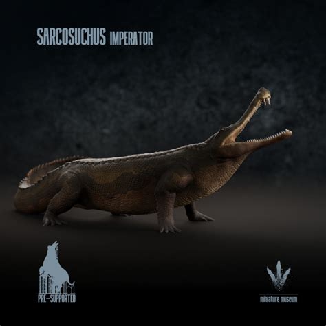 Download Sarcosuchus Imperator The Crocodile That Ate Dinosaurs Da