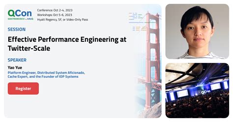 Qcon San Francisco 2023 Effective Performance Engineering At Twitter