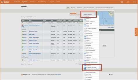 Cell Modem Information Support Enphase