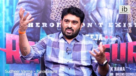 Sudheer Varma Inteview About Ravanasura By Jeevi Youtube