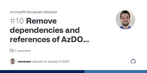 remove dependencies and references of azdo original project · issue 10