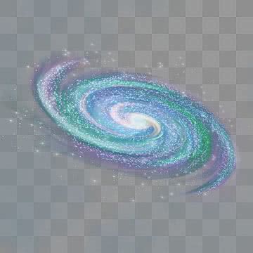 Spiral Galaxy Png Top Down View Of Rotating Spiral Galaxy In Deep