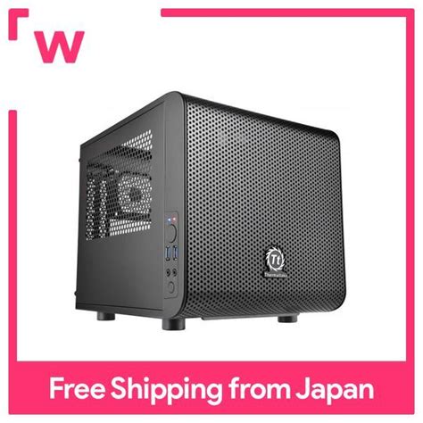 Thermaltake Core V1 Mini Itx Compatible Cube Pc Case Cs4872 Ca 1b8 00s1wn 00 Lazada Ph