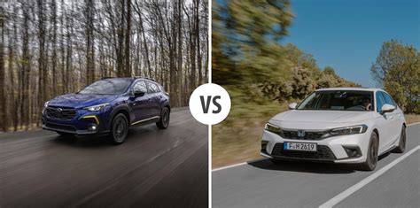 Subaru Crosstrek Vs Honda Civic Comparison Differences Prices