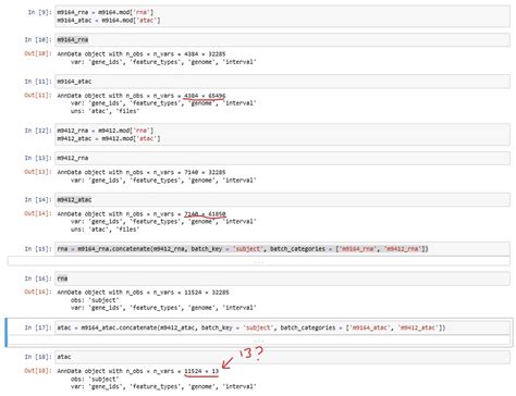 Combining Mudatas Concat Function · Issue 20 · Scversemudata · Github