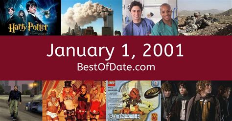 January 1 2001 Facts Nostalgia And News